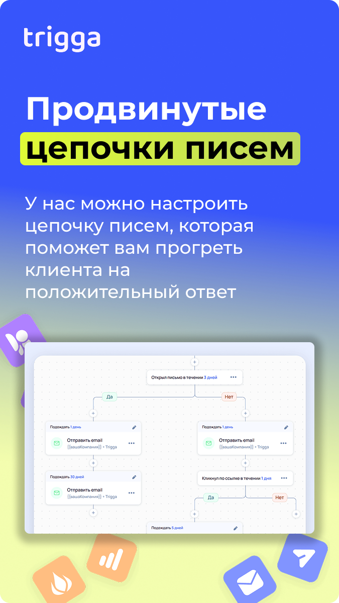 Trigga — Trigga - поиск b2b баз, прогрев почт, сервис рассылок и ...